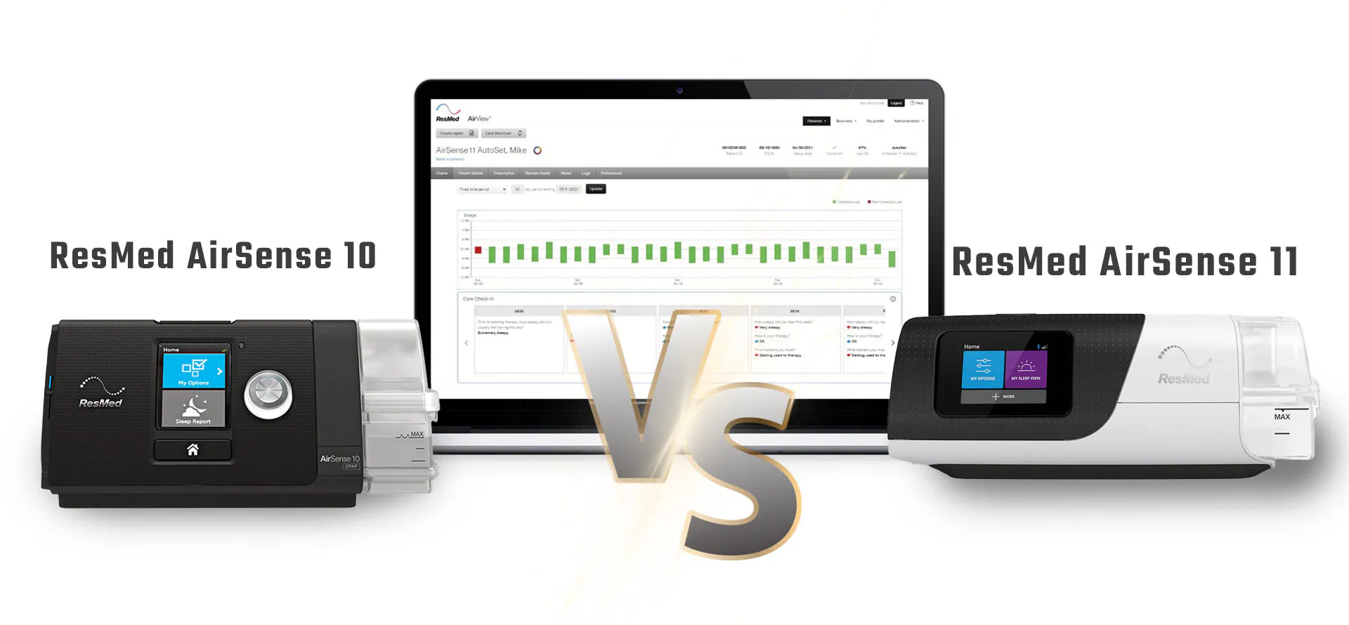 ResMed AirSense 10 or AirSense 11 – Which One Is Better? | BESTCPAP